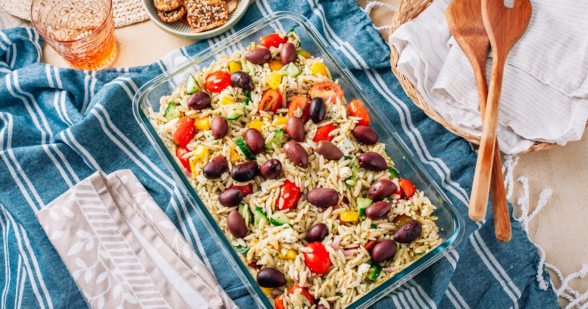 Recipe: Greek Orzo Salad